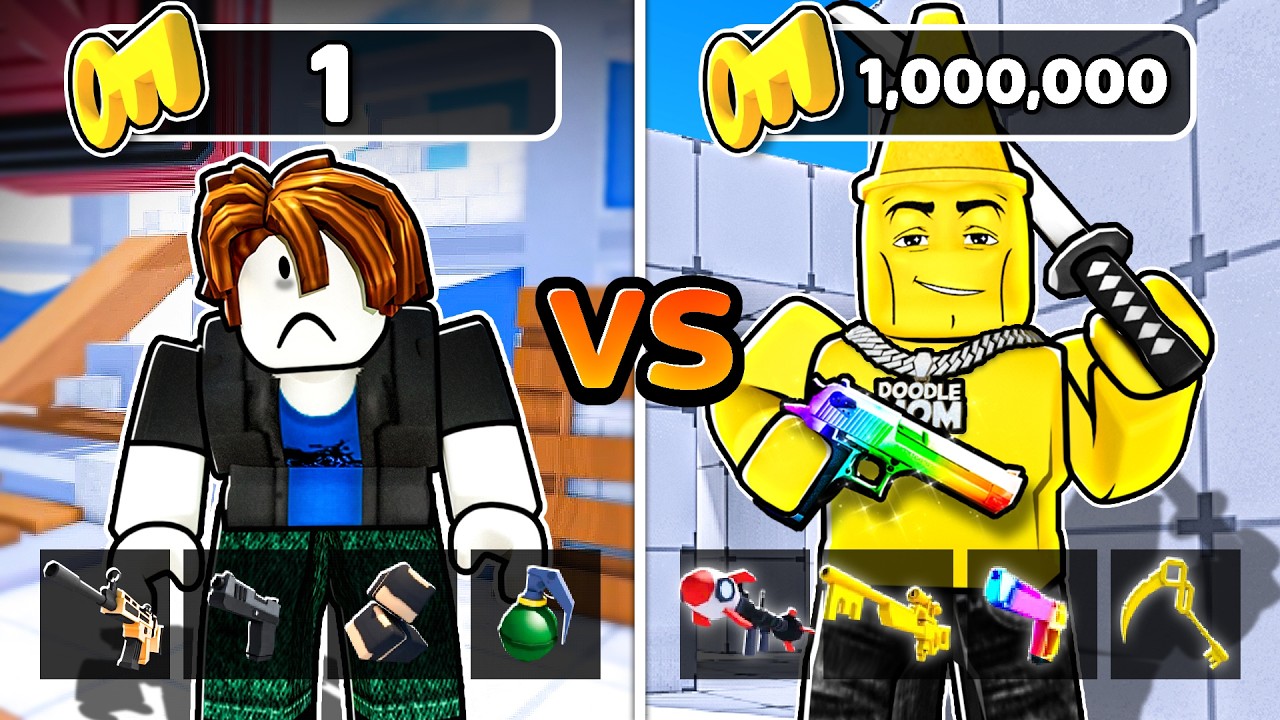 1 KEY vs 1,000,000 KEYS in Rivals! - YouTube