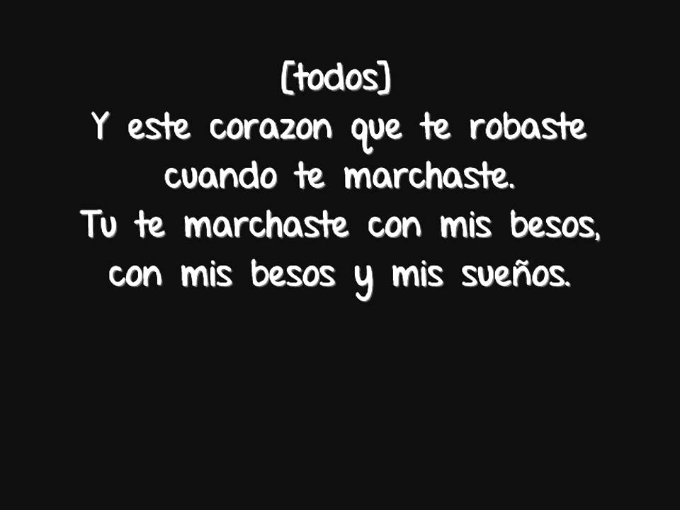 RBD - Este Corazón. [Letra] - YouTube