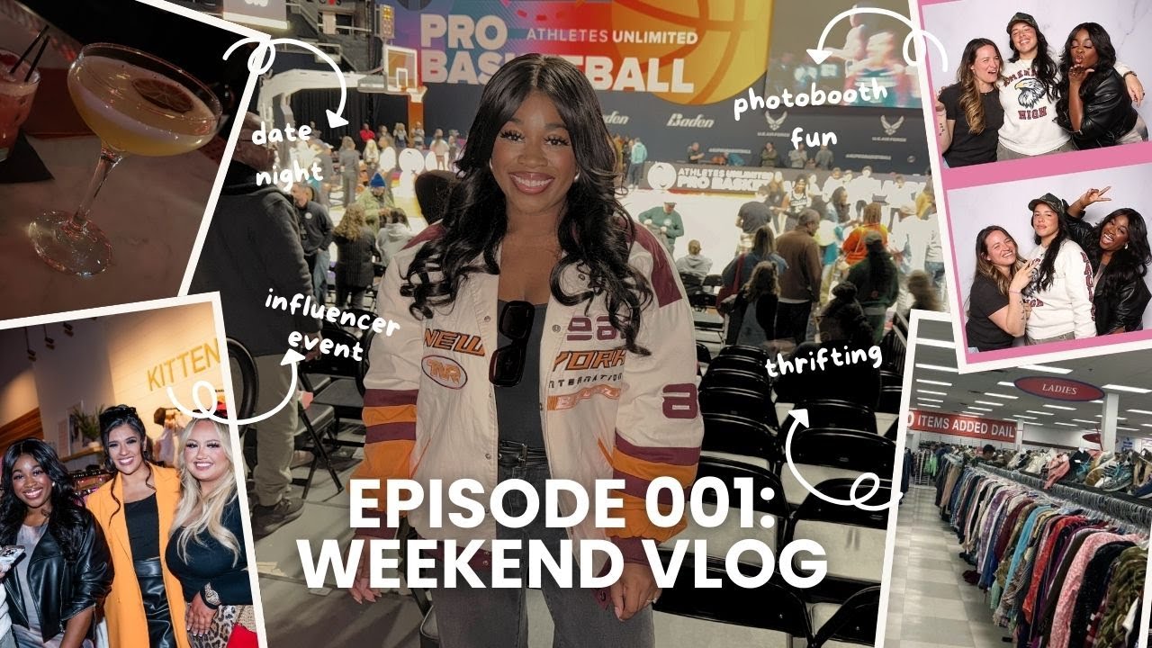 Nashville Weekend Vlog: Thrifting, Date Night, and AU Pro Basketball ...