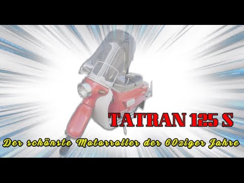 Einer der schönsten Motorroller der 60ziger Jahre - Der Tatran 125 S ...