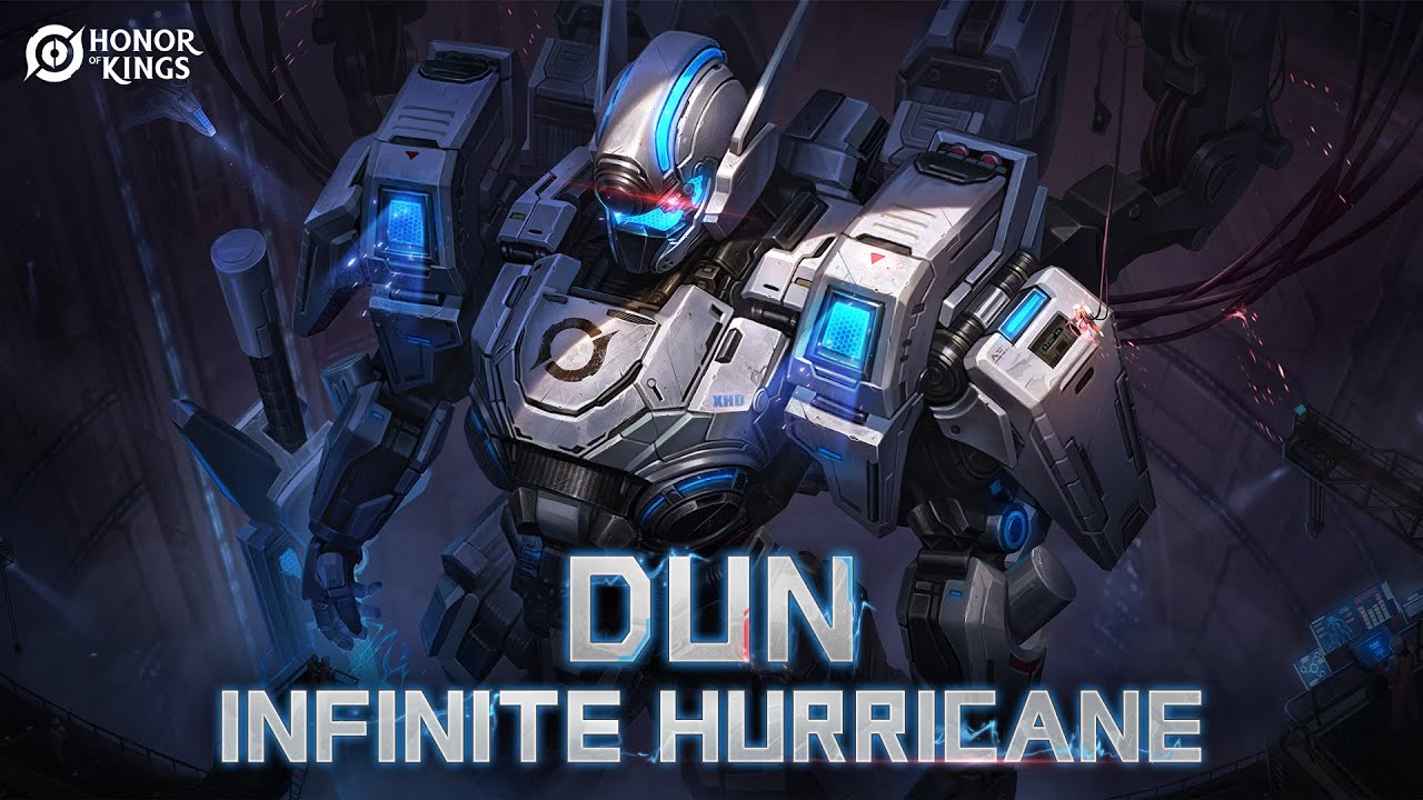 Dun Infinite Hurricane | Honor of Kings Skin Showcase - YouTube