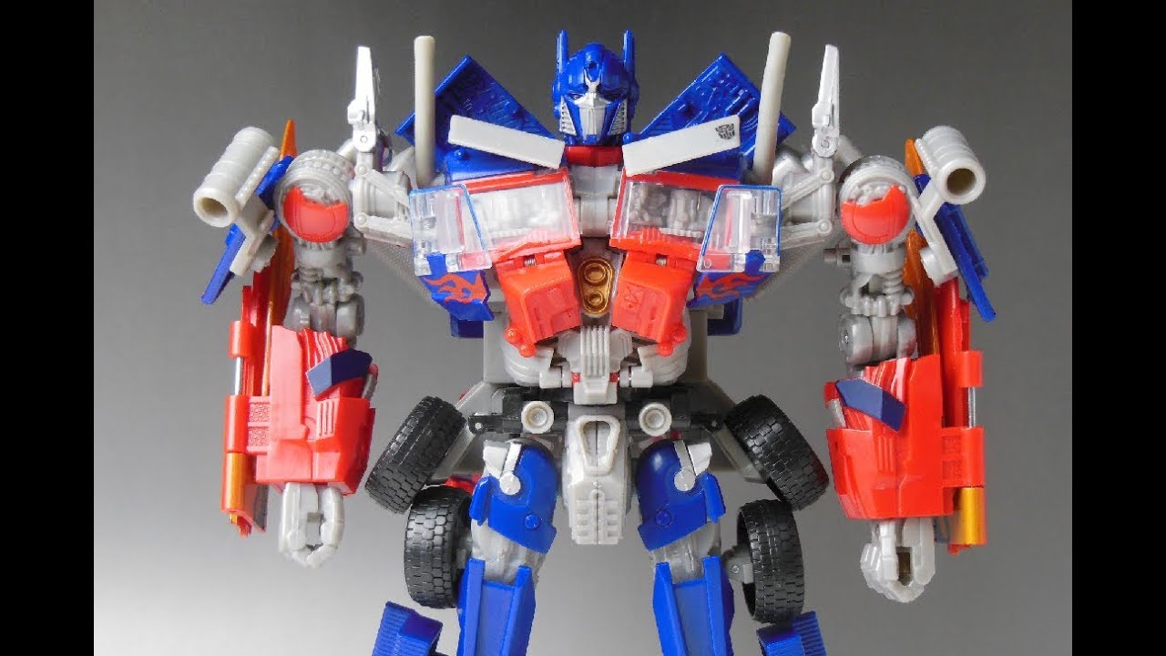 ROTF Leader Class Optimus Prime Review - YouTube