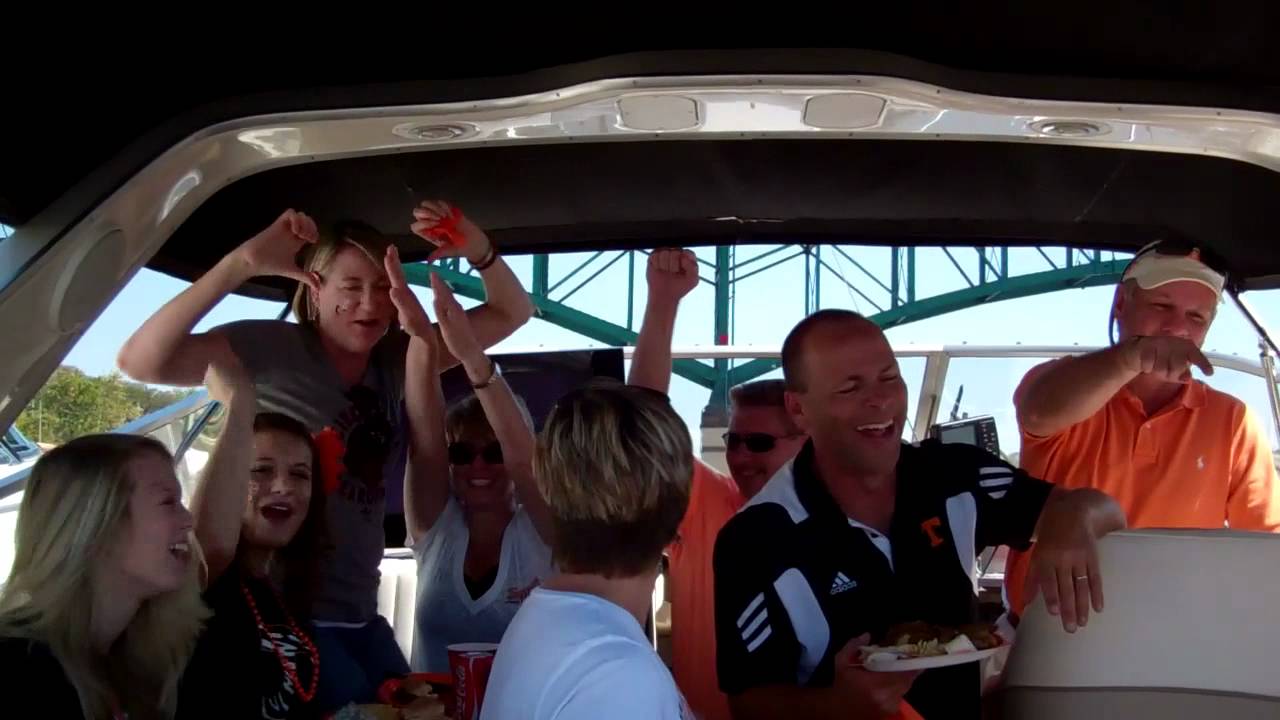 Tailgating with the Vol Navy - YouTube