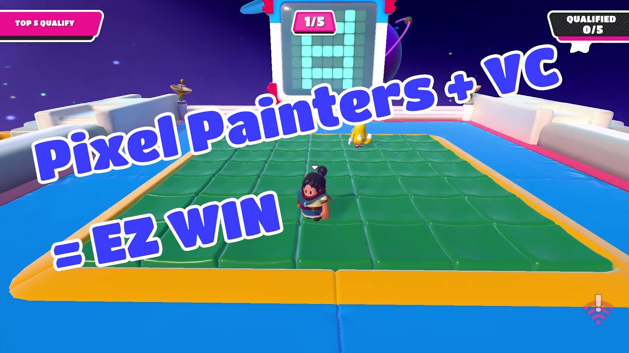 This is how you play Pixel Painters || Fall Guys - YouTube