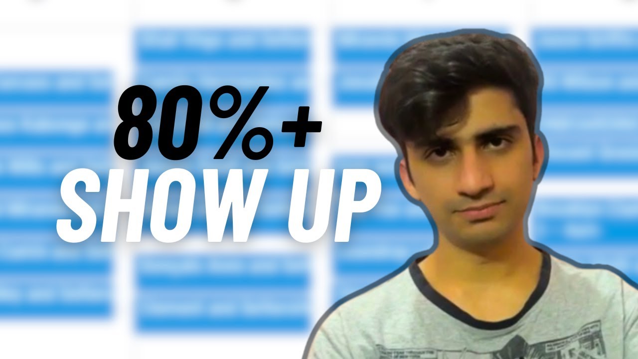 How to Increase Your Show Up Rate (Step by Step Guide) - YouTube
