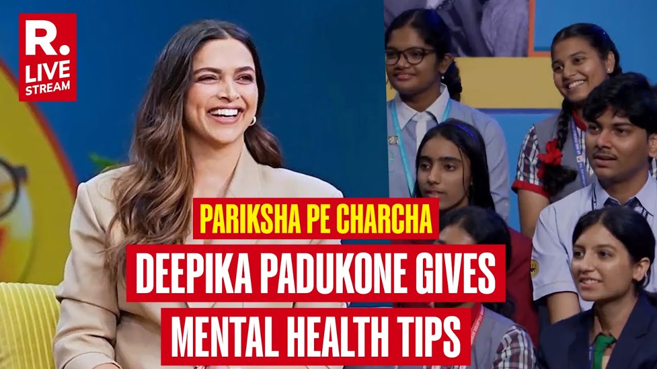 It Is Natural To Feel Stressed: Deepika Padukone LIVE On Pariksha Pe ...