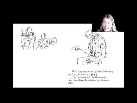 "The BFG" Chapter 21 Read Aloud with Text - YouTube