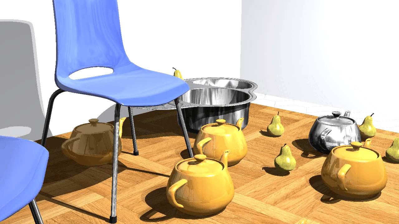 First NVidia Optix animation - YouTube