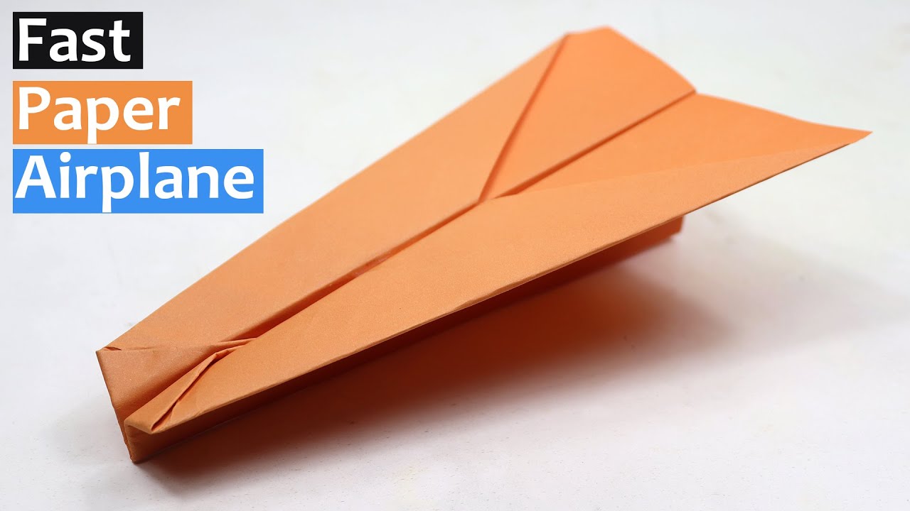 How To Make A FAST Paper Airplane That FLY FAR YouTube how-to-make-a-fast-paper-airplane-that-fly-far-youtube