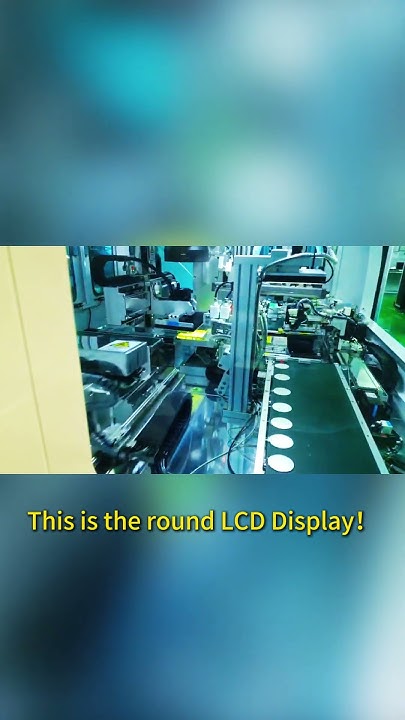 How are these round lcd displays from? Look at this workshop. - YouTube