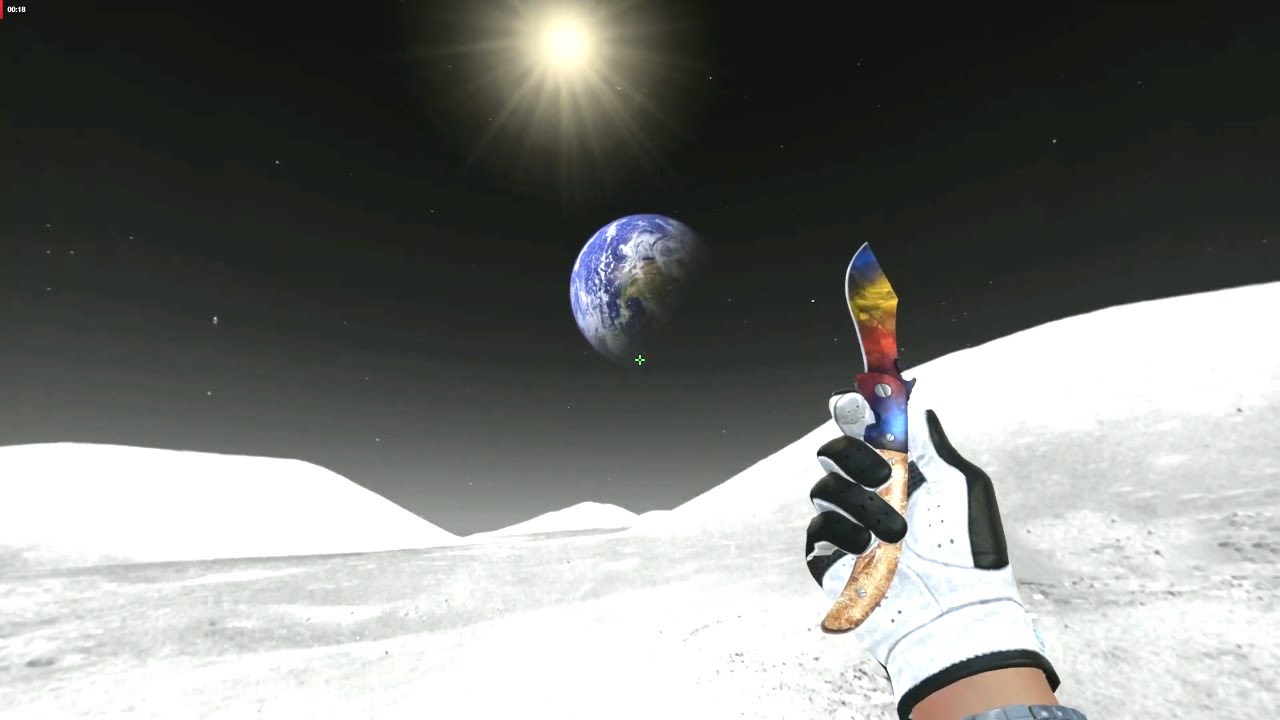 CS Navaja Knife Marble Fade Factory New | SKIN SHOWCASE - YouTube