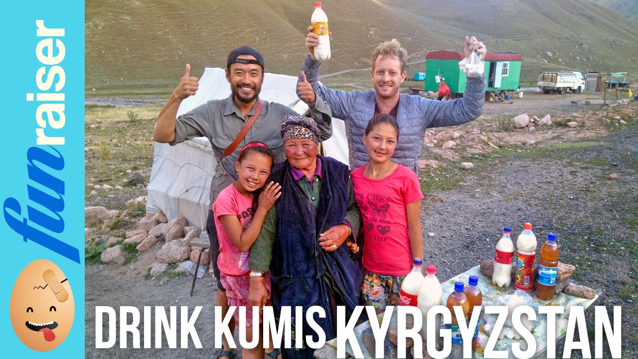 Drink Kumis (Fermented Mare's Milk) in Kyrgyzstan - YouTube