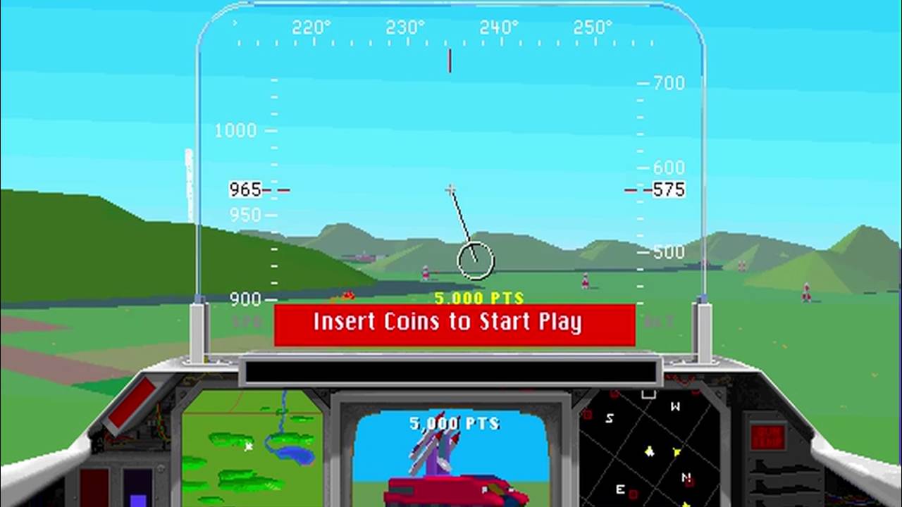 F-15 Strike Eagle (Microprose Games Inc. 1991) Attract Mode 60fps - YouTube