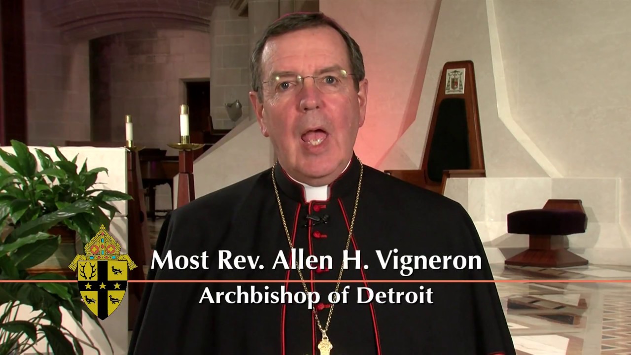 Archbishop Vigneron's 2017 Easter Message - YouTube