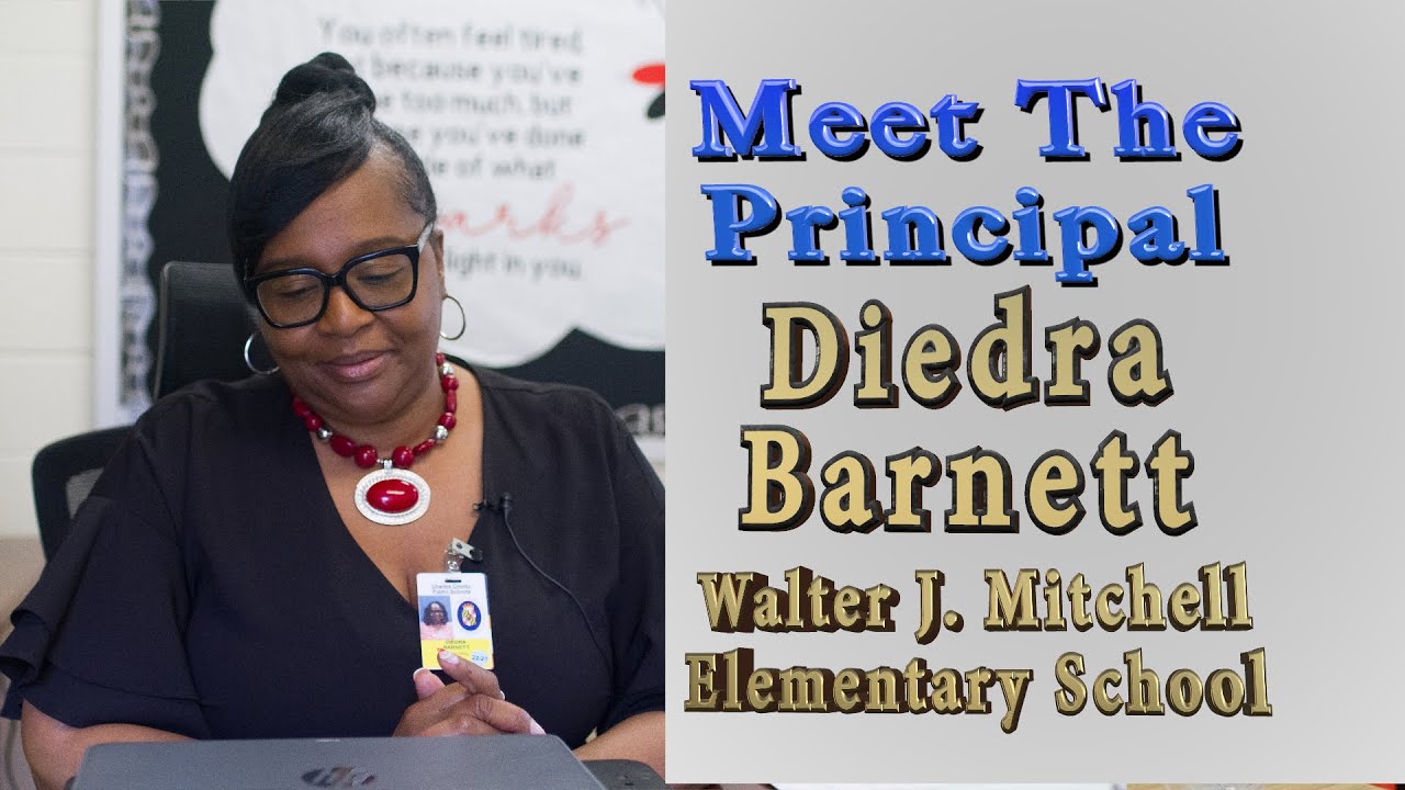 Meet The Principal: Diedra Barnett - YouTube