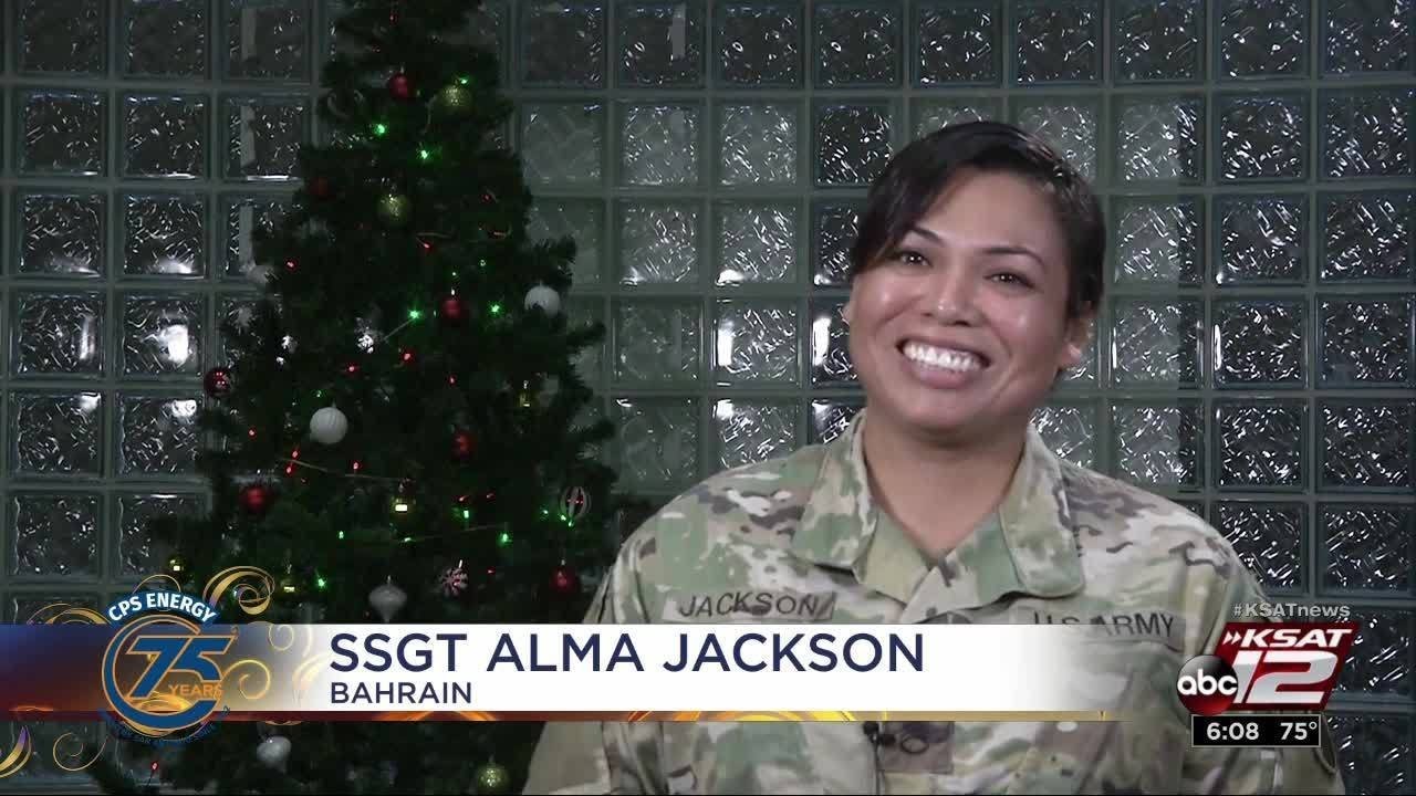 Holiday Greetings: Staff Sgt. Alma Jackson - YouTube