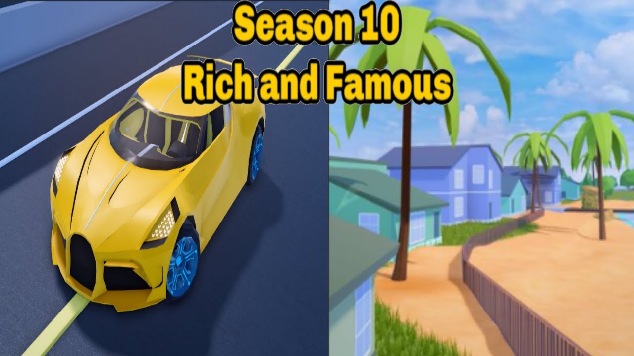 SEASON 10 RICH AND FAMOUS | Roblox Jailbreak - YouTube