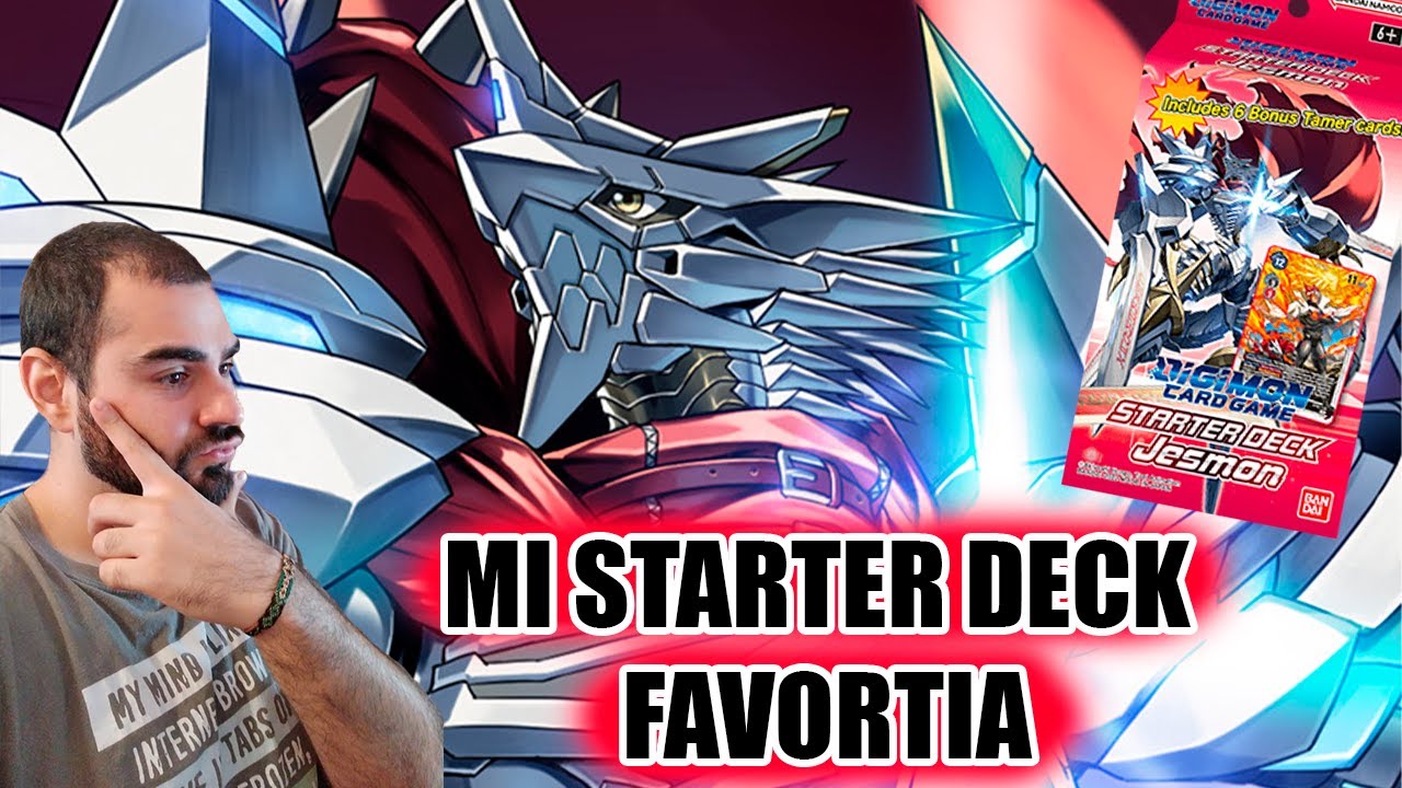 MI STARTER DECK FAVORITA | REVIEW STARTER DECK 12 JESMON ...
