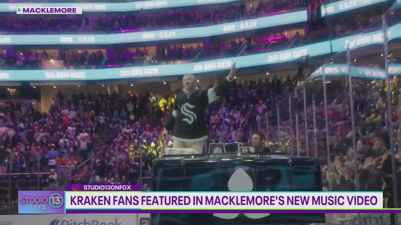 Kraken fans seen in Macklemore's music video for 'No Bad Days' | Studio ...