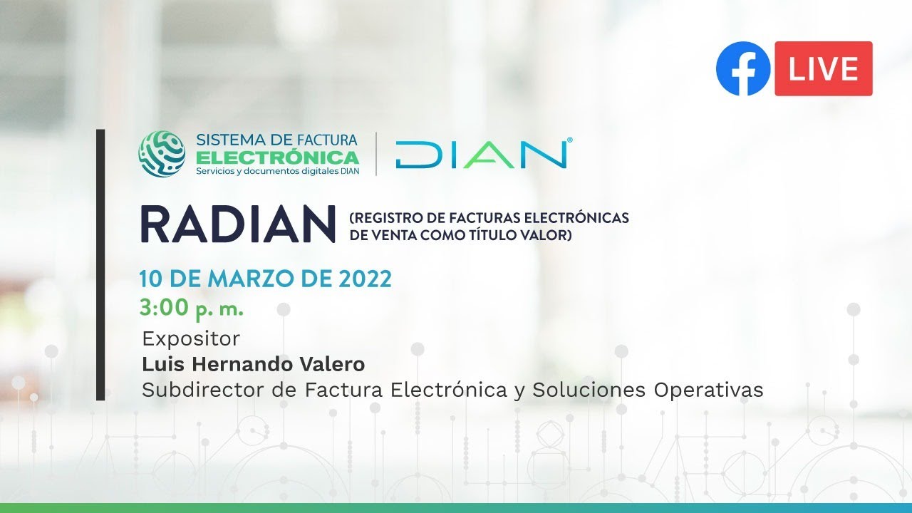 Hablemos del RADIAN - DIAN - YouTube