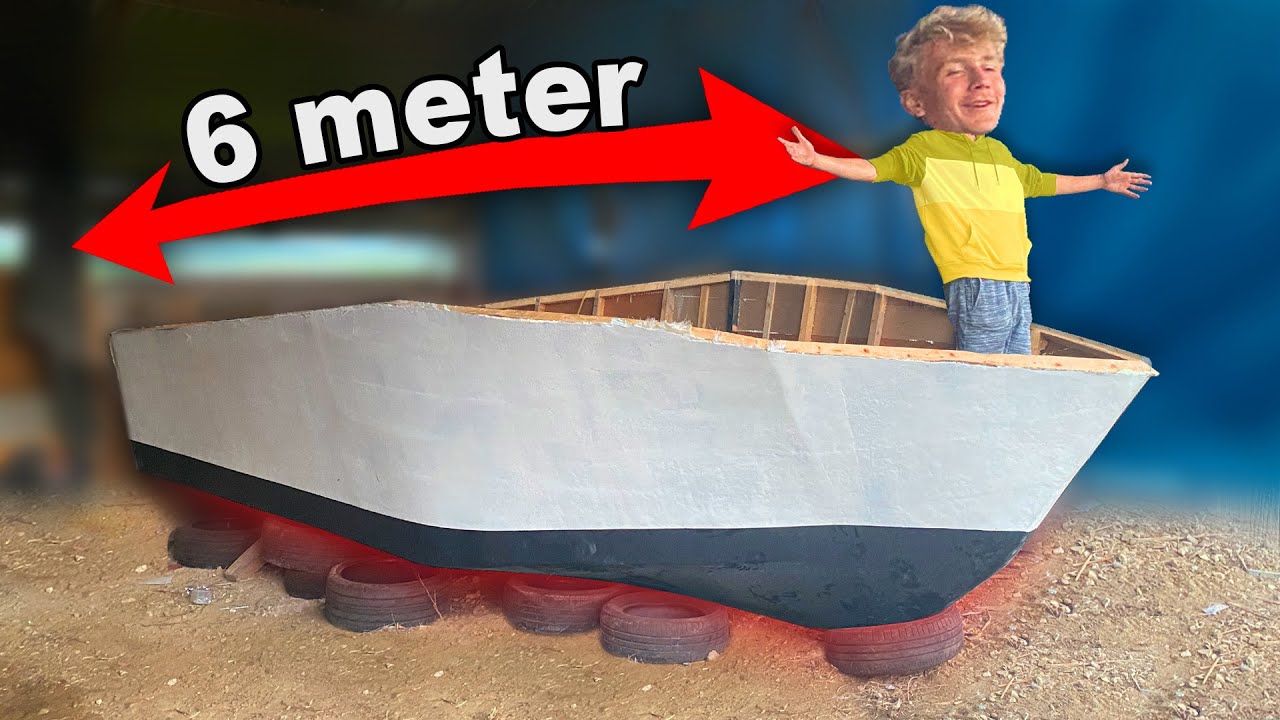DE SPEEDBOOT VAN 6 METER IS AF! (Boot Bouwen #9) - YouTube