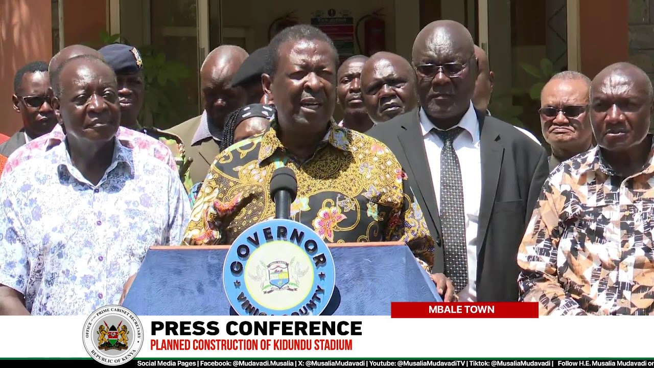 Press Conference on the planned Construction of Kidundu Stadium, Mbale ...
