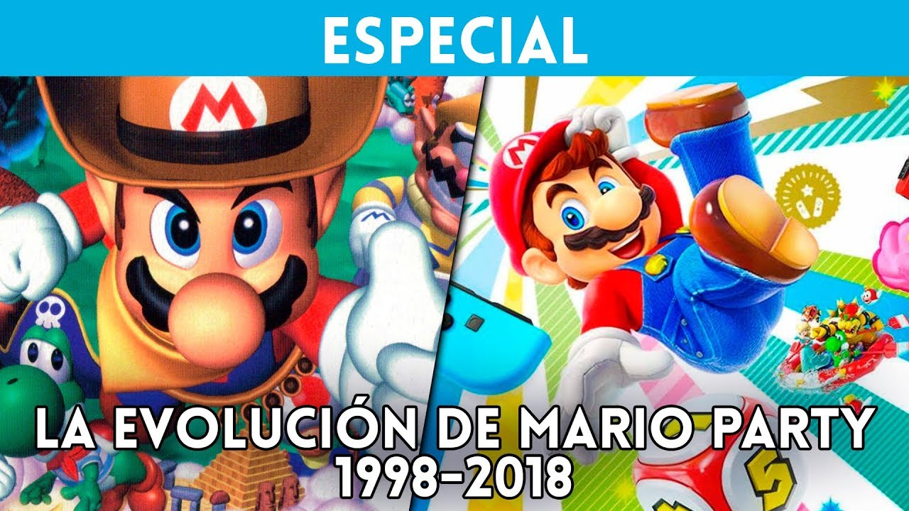 La evolución de MARIO PARTY (1998-2018) De NINTENDO 64 a Super Mario ...