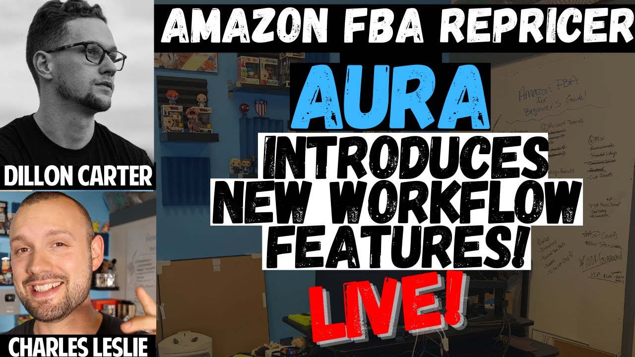 Amazon FBA Repricer AURA Launches New Workflows Feature | Live Show w ...