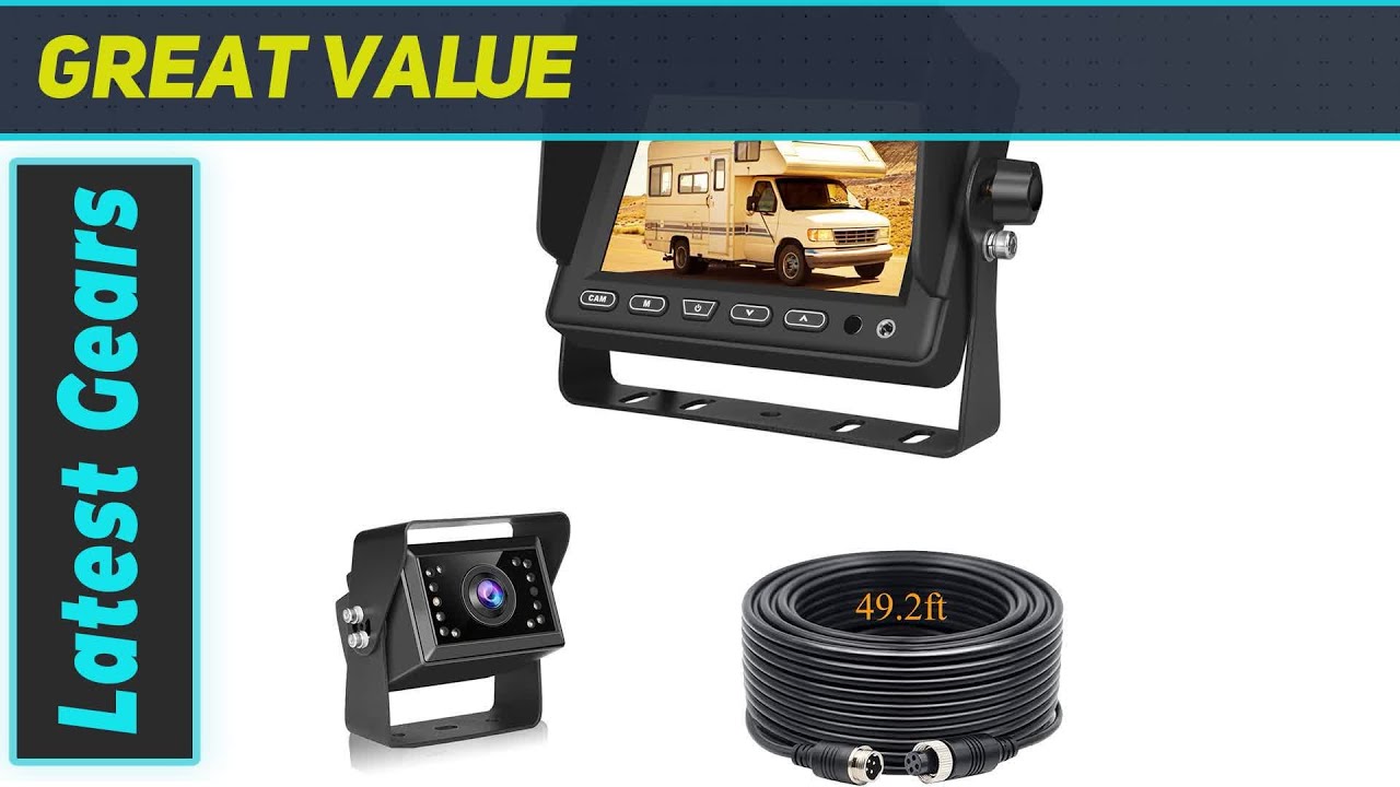 VECLESUS V5M Rear View Camera System: The Ultimate Safety Upgrade for ...
