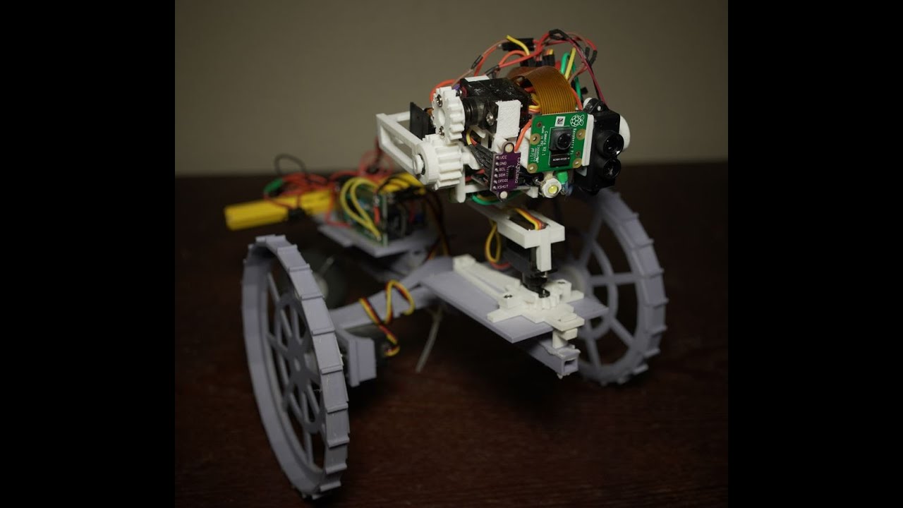 Pi Zero 2 Robot Navigation Head (Manual web control) - YouTube