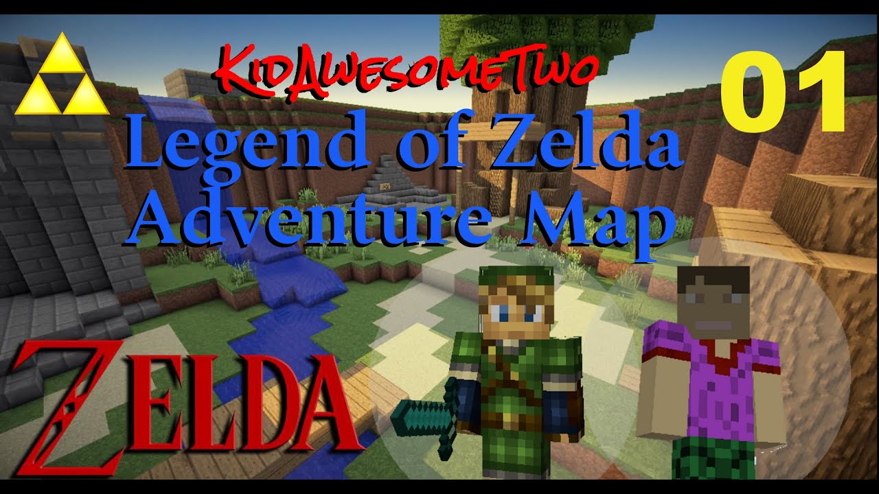 Minecraft The Legend of Zelda Ep 01 - "To Adventure!" - YouTube