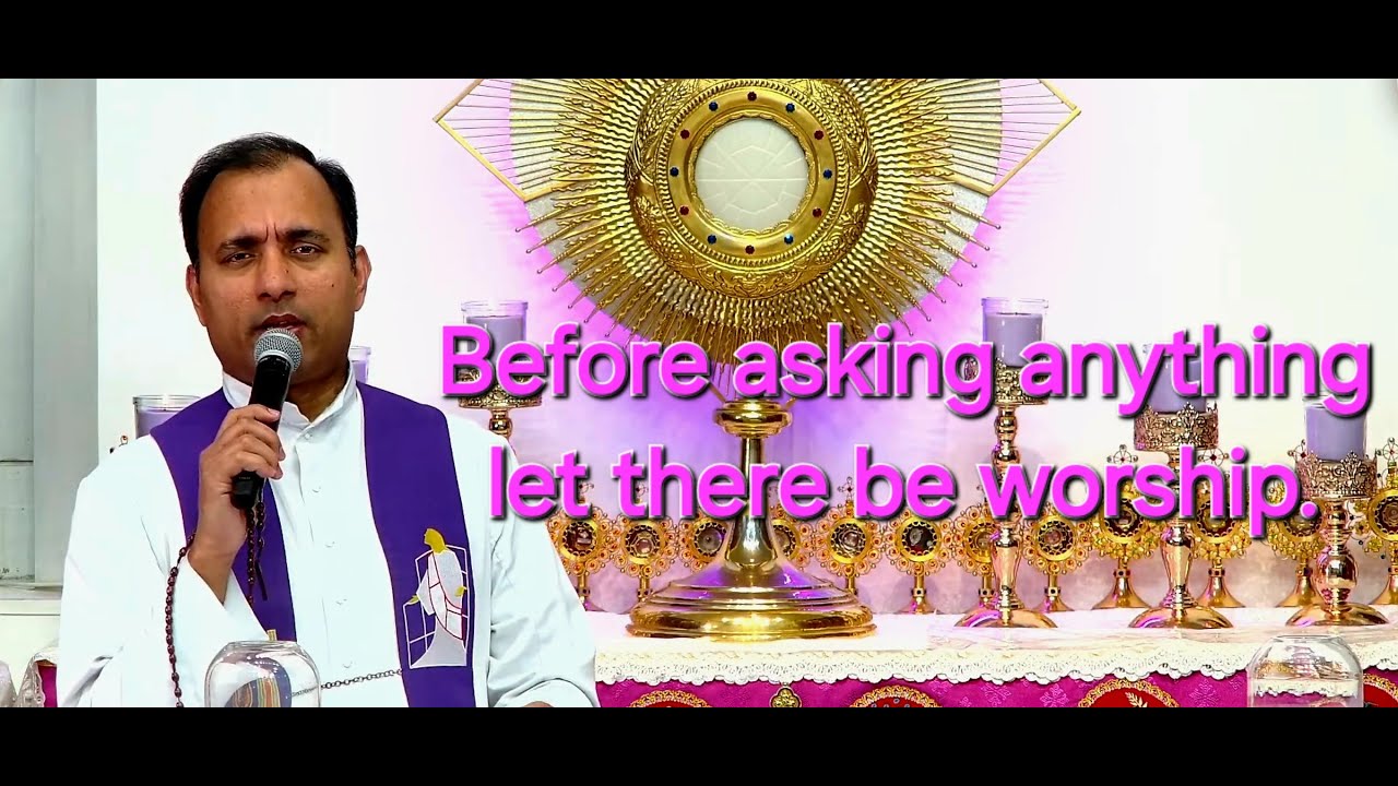 Before asking God anything let there be worship. - YouTube