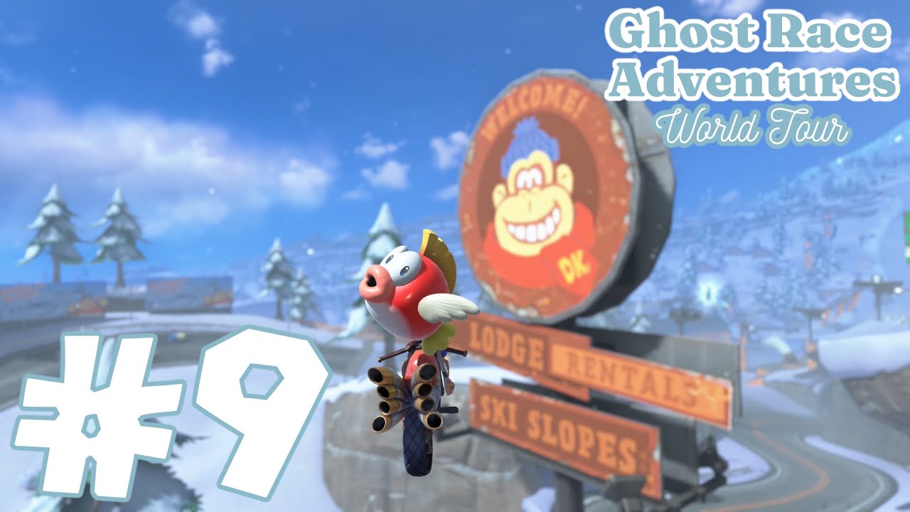 MKWorld Ghost Race Adventures #9- DK Pass - YouTube
