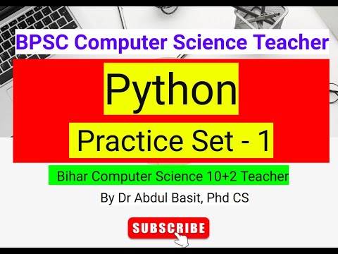 BPSC Computer Science Teacher | Python Practice Set - 1 | Important questions|# ...
