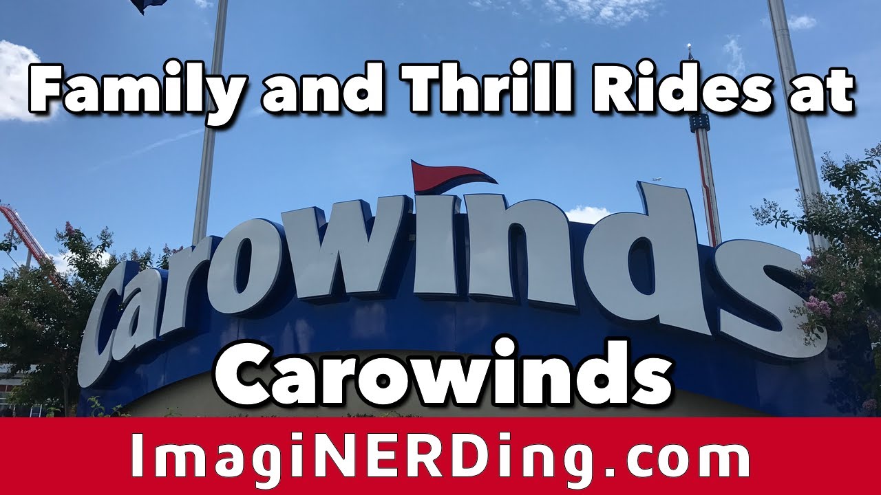 Carowinds Rides: Family Rides and Thrill Rides - YouTube