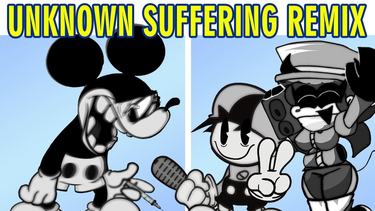 Friday Night Funkin VS Unknown Suffering x Awe and Saster Remix x FIXED ...