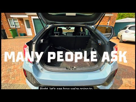 Mobile DJ Packing everything to a Car - Honda Civic