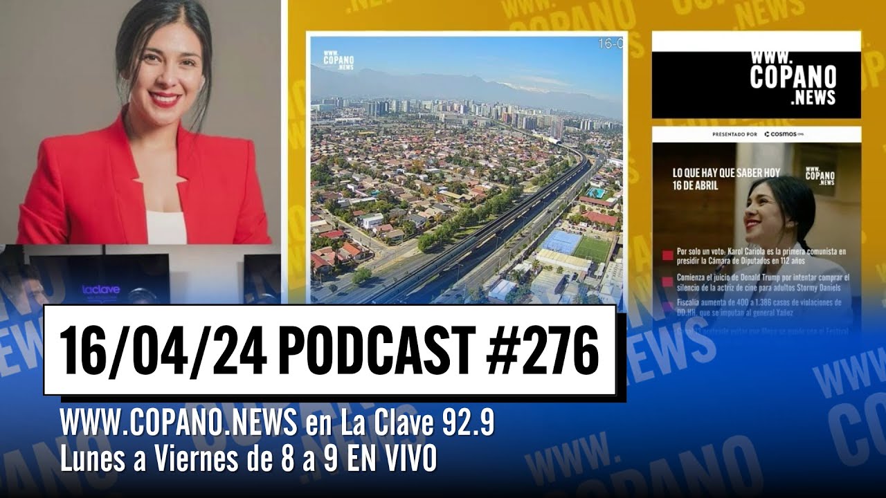 Copano News #276 | PROGRAMA COMPLETO | 16/04/2024 - YouTube