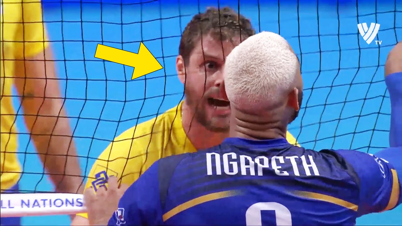 The Most Risky Set in Volleyball History !!! (HD) - YouTube