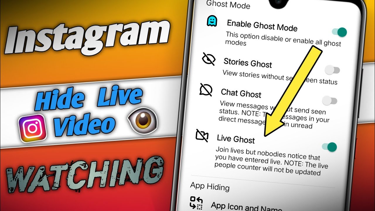 Instagram Hide Live Video watching । How To Hide Live Video Watching ...