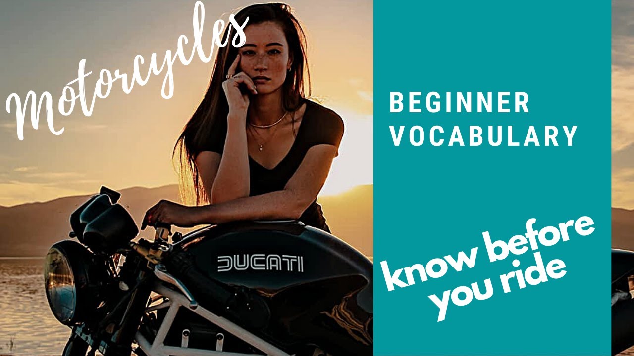 motorcycle vocabulary to know before learning how to ride - YouTube