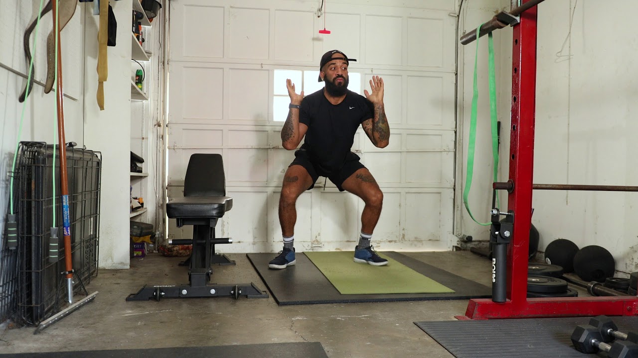 push up to half burpee - YouTube