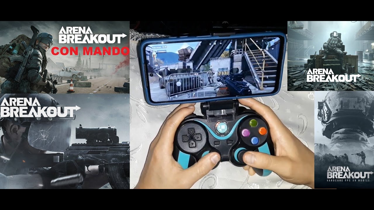 Tutorial como jugar Arena Breakout con mando para celular - YouTube