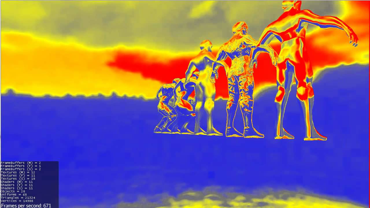 Predator Thermal Vision in the jMonkeyEngine - YouTube