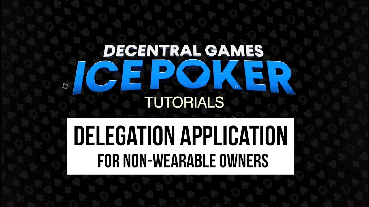 How to Play ICE Poker: Joining an ICE Poker Team and Start Playing For ...