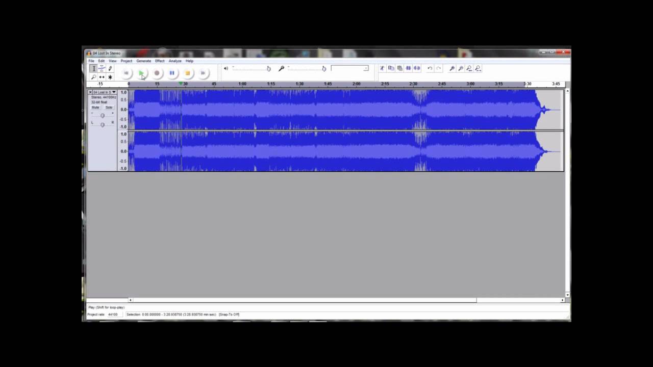 Audacity Chipmunk Tutorial - YouTube