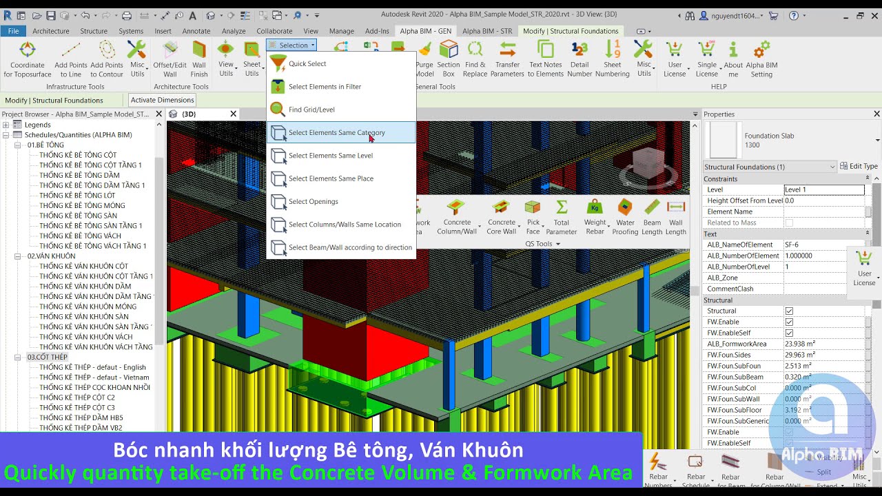 ALPHA BIM - One of the best Autodesk® Revit® Plugin | Revit Add-ins | Tools
