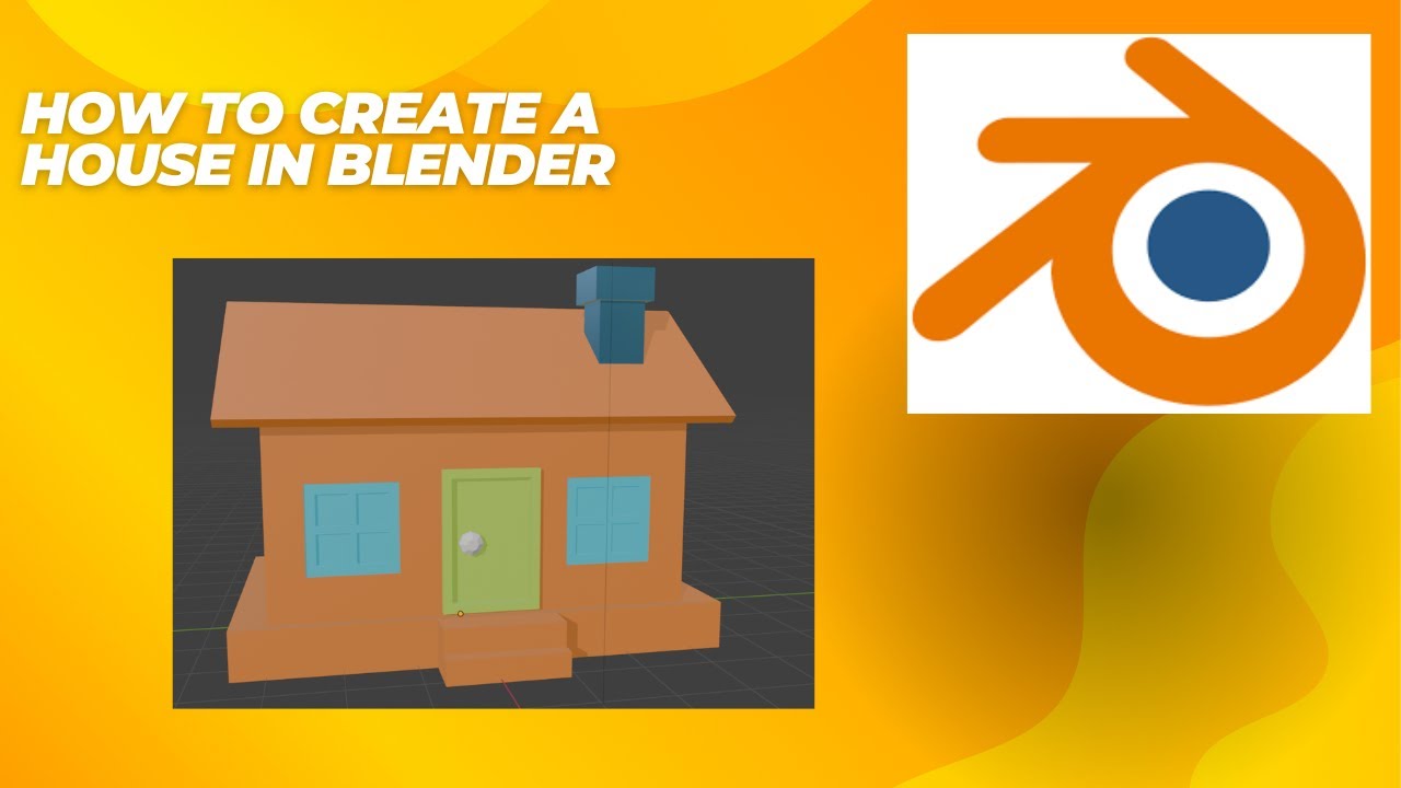 How to Create a House in Blender - YouTube