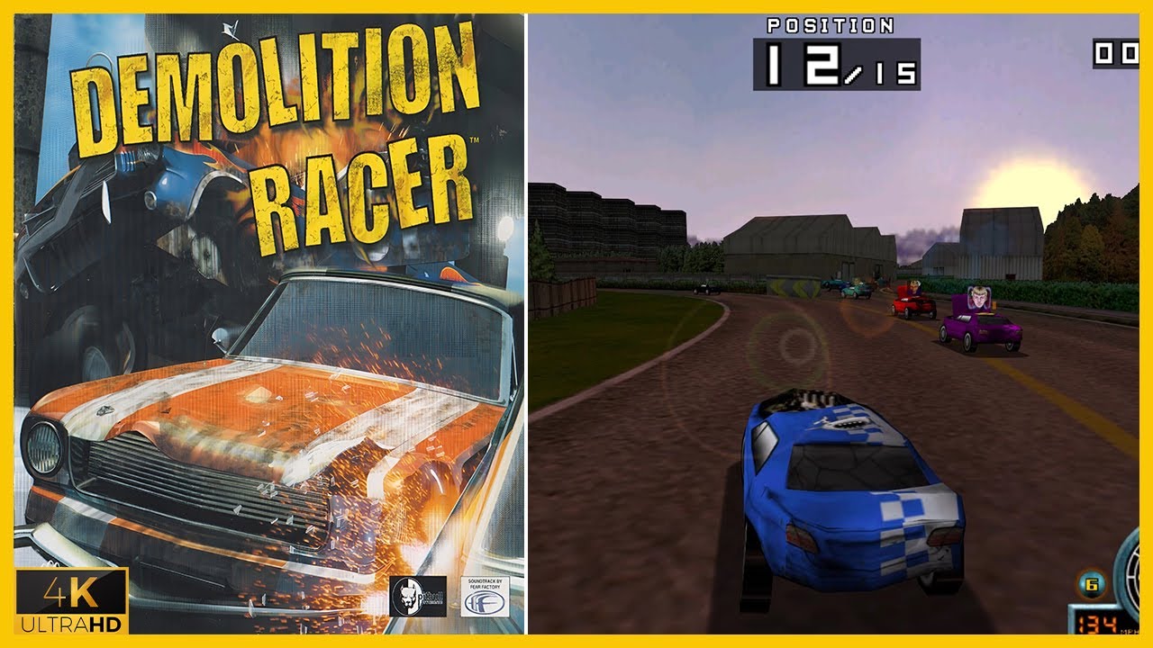 PC First Look [184] | Demolition Racer (1999) | 4K 2160p | Win 10/11 ...