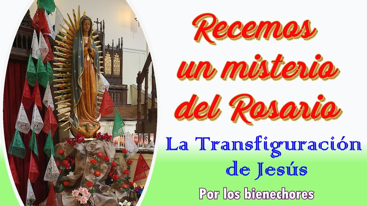 Santo Rosario: La Transfiguración de Jesús, Cuarto misterio Doloroso ...